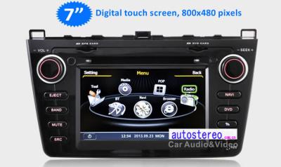 Cina Sistema di navigazione di Autoradio Mazda 6 DVD, radio del touch screen di Mazda 6 in vendita