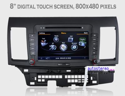 Cina Unità stereo della testa di stereotipia dell'automobile DVD GPS Lancer dell'automobile giapponese di Mitsubishi in vendita