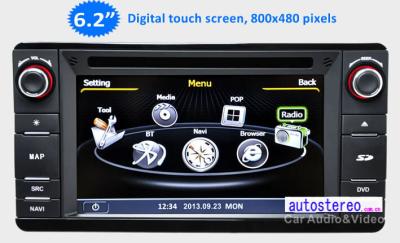 Cina Radio stereo dell'unità della testa di navigazione DVD di GPS Satnav dell'automobile giapponese in vendita