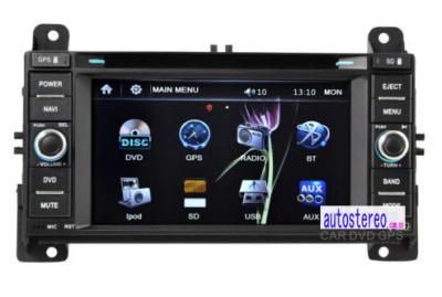 China Reprodutor de DVD estereofónico do carro para a unidade Cherokee grande da cabeça de Satnav da navegação do jipe DVD Autoradio GPS à venda