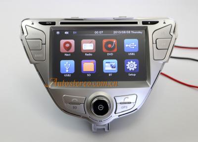 Cina Automobile DVD Sat Nav di Hyundai Elantra/sistema di navigazione stereo Sat Nav GPS dell'automobile in vendita