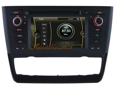 China BMW E81 Car DVD Sat Nav Bluetooth GPS Navigation Auto Air Condition for sale