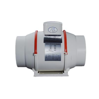 中国 効率的な抽出と排気のために,プラスチック混合流量インラインチャットファンで改善されたトイレ換気 販売のため