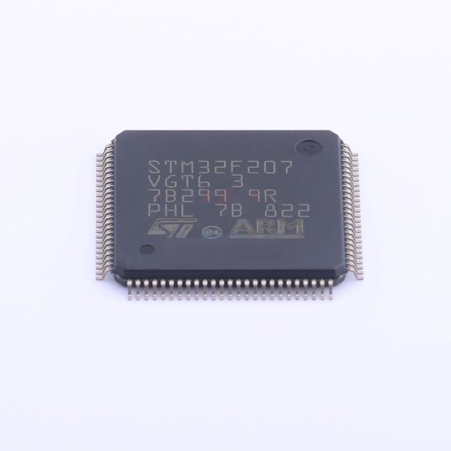 STM32F207VGT6 microcontroller chip packaging