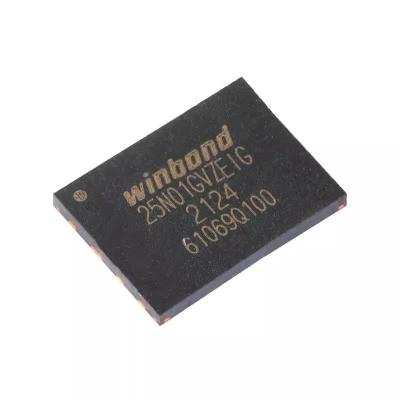 China 128MB 104MHz Spi Nor Flash Programmer 8-Bit Chip W25N01GVZEIG for sale