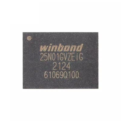 China 128MB 104MHz Spi Nor Flash Programmer 8-Bit Chip W25N01GVZEIG for sale
