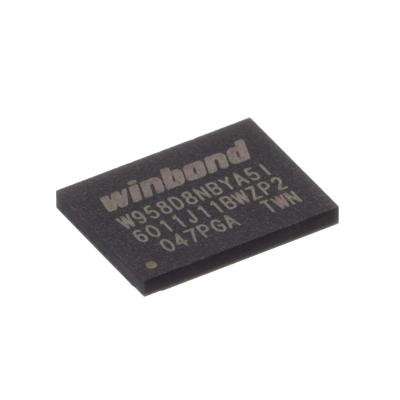 China 32MB 1.7V 2V PSRAM Chip 8 Bit TFBGA W958D8NBYA5I-TR Static Random Access Memory Chip for sale