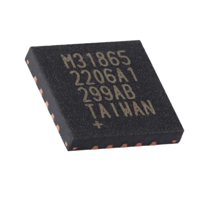 MAX31865ATP+T chip side view