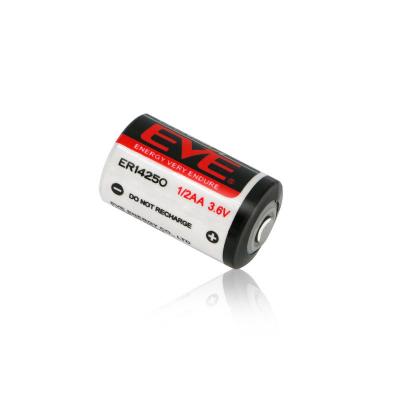 China 1/2AA Instruments Meters Er14250 Rechargeable Battery 3.6 V Industrial Equipment ER14250 for sale