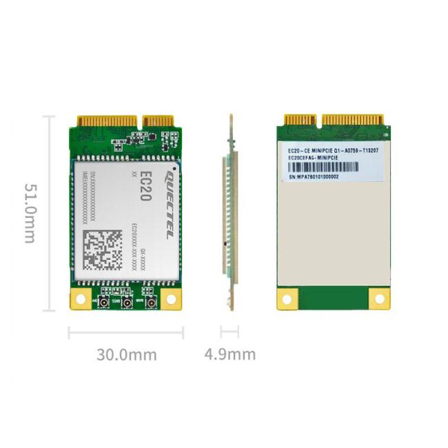 EC20 4G LTE Module technical specifications