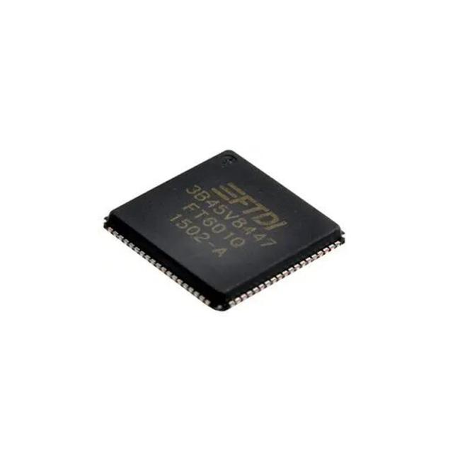 Close-up view of FT601Q-B-T chip