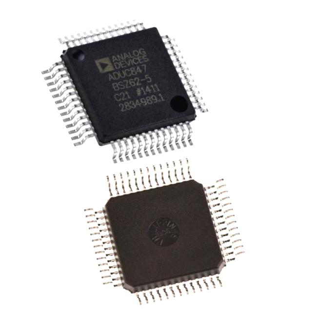 ADuC847BSZ62-5 Microcontroller Chip - Pinout Diagram