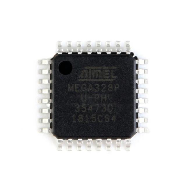 ATMEGA328P-AU Microcontroller Chip front view