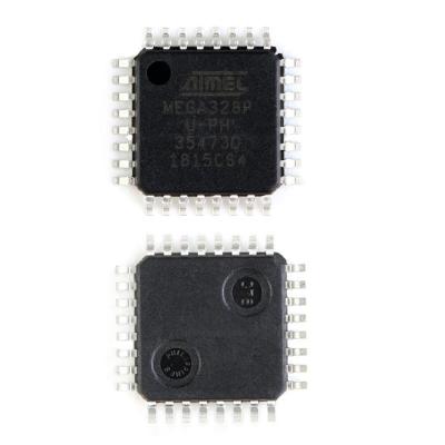 China ATmega Microcontrollers AVR Single Chip Atmega 328p 8 Bit Microprocessor Chip ATMEGA328P-AU for sale