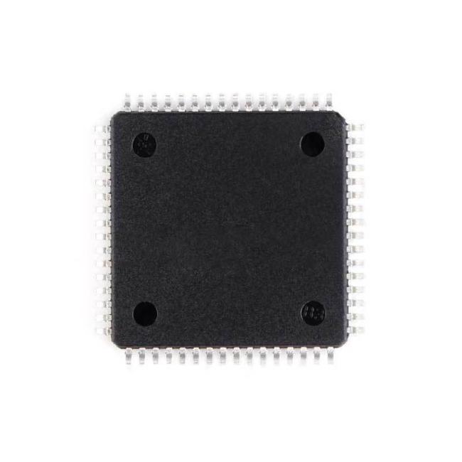 ATmega128A-AU microcontroller side view