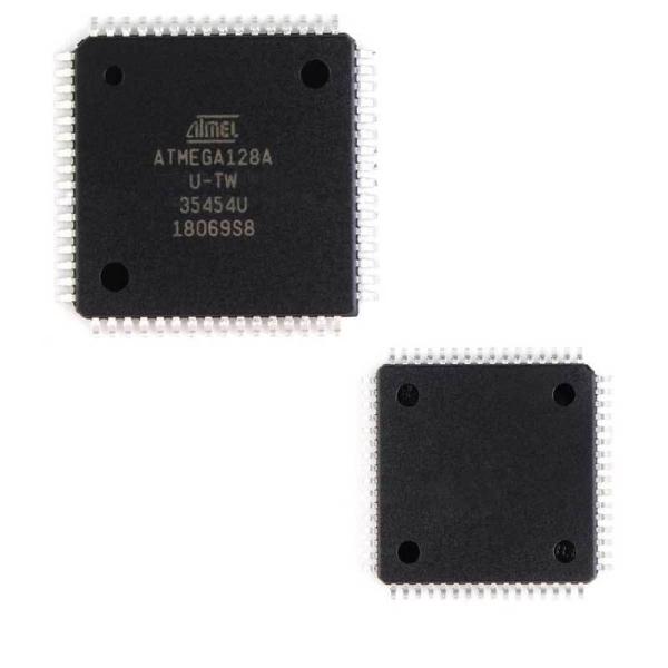 Quality 128kB 8bit MCU Microcontroller Unit AVR Core Microcomputer Chip ATMEGA128A-AU for sale