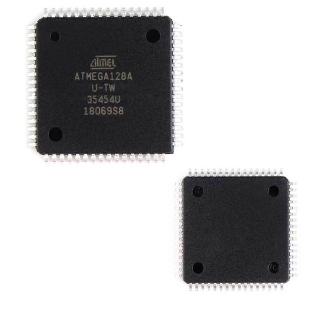 ATmega128A-AU microcontroller package details