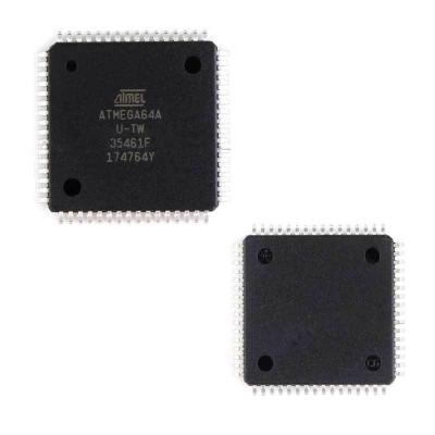China 8bit 16MHz Mcu Memory Control Unit 64KB Flash Memory Atmel Chip ATMEGA64A-AU for sale