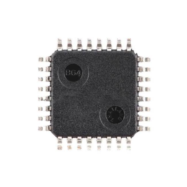 ATMEGA168PA-AU Microcontroller side view