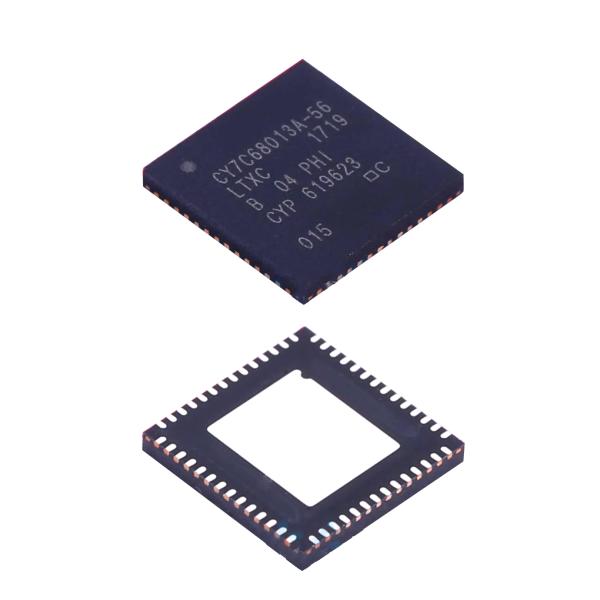 Quality EZ USB FX2LP SOC System On Chip USB Microcontroller High Speed CY7C68013A-56LTXC for sale