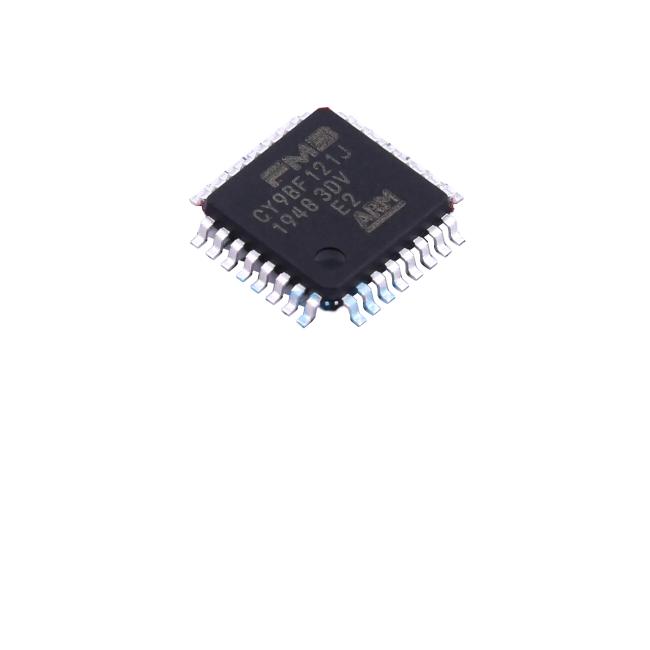 CY9BF121JPMC-G-JNE2 Microcontroller chip front view