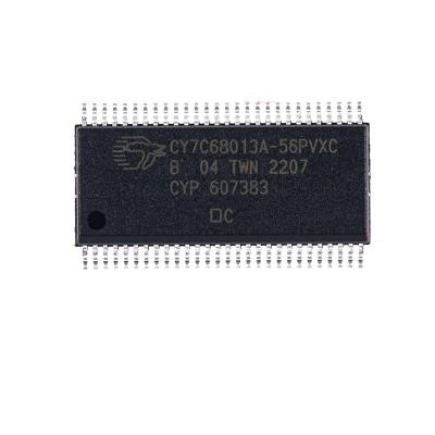 China Single Chip MPU IC 8051 Microprocessor 480Mb/S CY7C68013A-56PVXC for sale