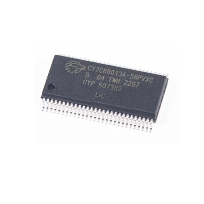 CY7C68013A-56PVXC chip top view