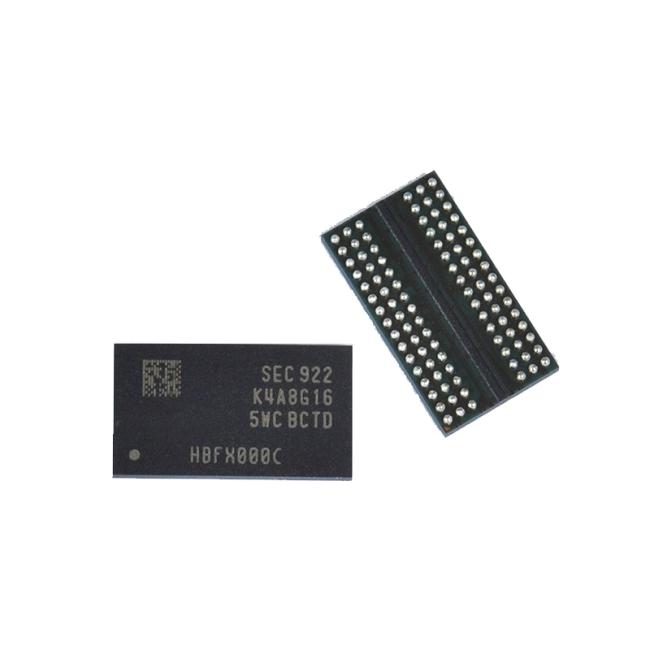 FBGA-96 packaging of DDR4 memory