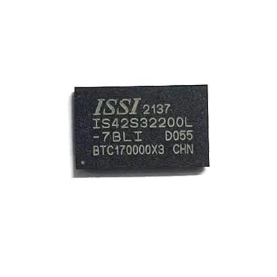 China 512K Bits Chip DRAM SYNCHRONOUS Dynamic RAM IS42S32200L-7BLI for sale