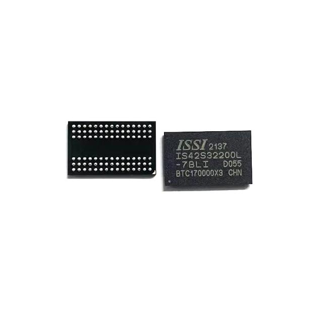 IS42S32200L-7BLI DRAM chip side view