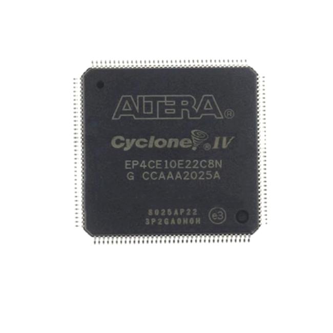 Altera FPGA Cyclone IV E Series EP4CE10E22C8N front view