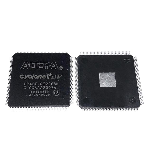 Altera FPGA Cyclone IV E Series EP4CE10E22C8N side view