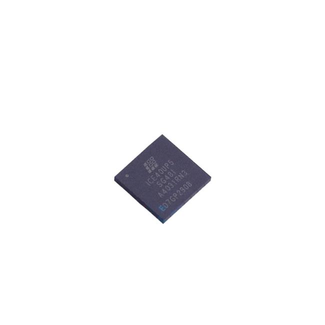 ICE40UP5K-SG48I FPGA chip close-up