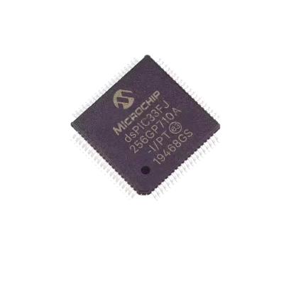 China DSP DSC 16-bit Digital Signal Controllers 256KB Flash And 30KB SRAM With Advanced Analog Processors DSPIC33FJ256GP710A-I/PF for sale