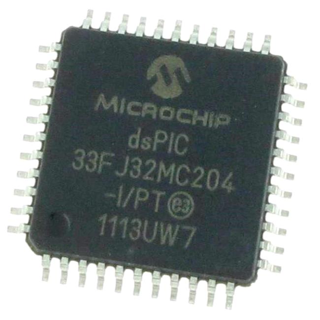 dsPIC33EP256MC204-I/PT Microcontroller front view