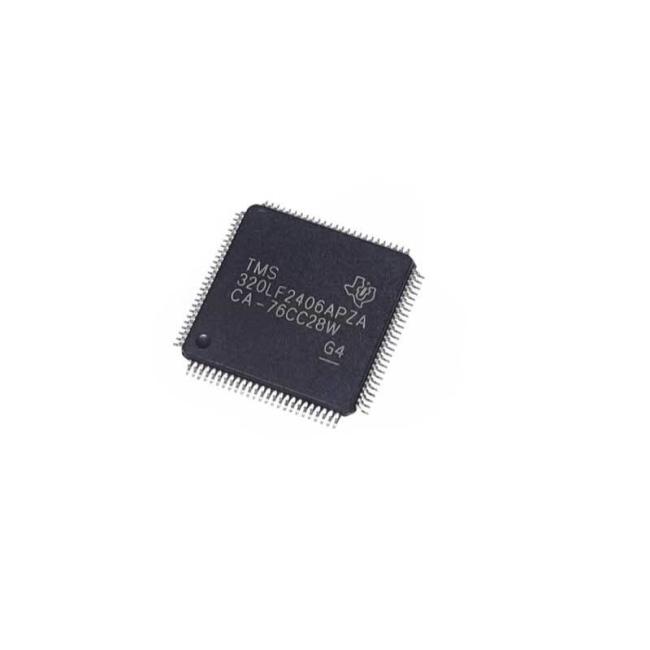TMS320LF2406APZA DSP chip side view