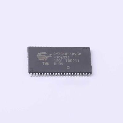 China Static 8Mbit  Chip Sram COMS Random Access Memory CY7C1051DV33-10ZSXIT for sale