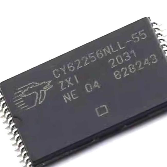 CY62256NLL-55ZXIT SRAM chip side view