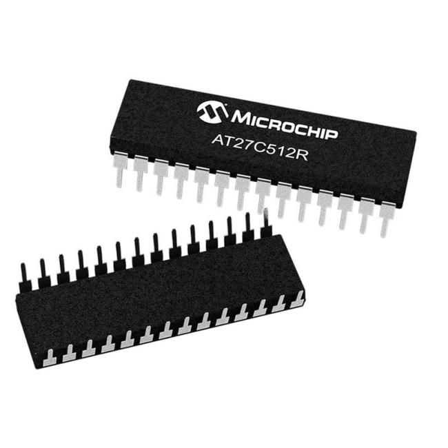 AT27C512R-70PU EPROM chip side view