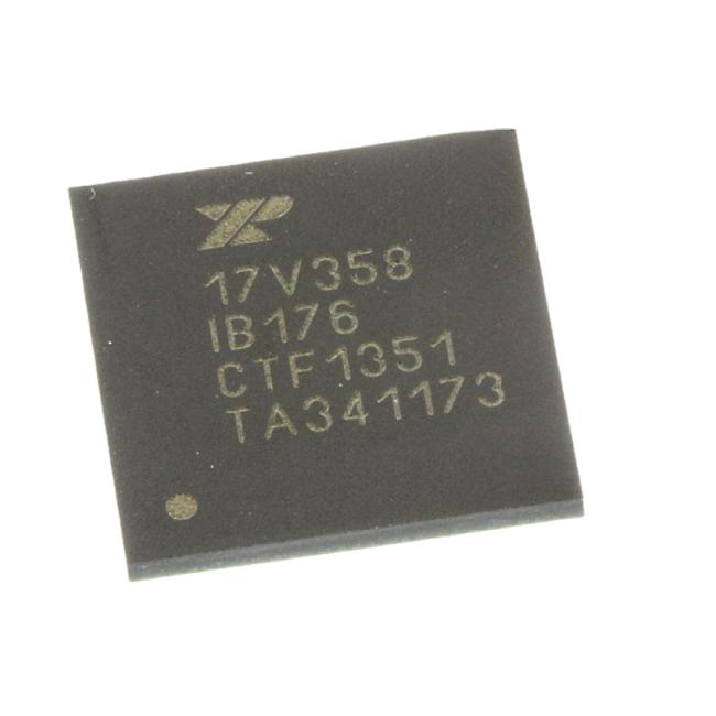 XR17V358IB176-F chip close-up