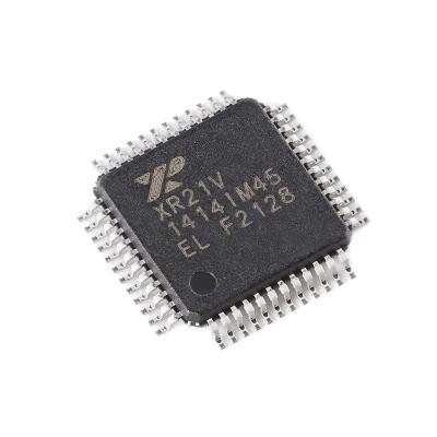 China 4 Channel  UART IC UART USB QUAD 48TQF  XR21V1414IM48TR-F for sale