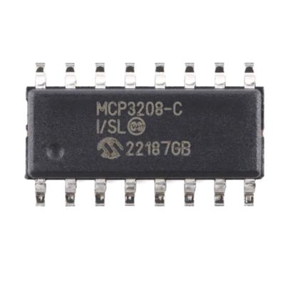 China 4 Channel ADC DAC 8 Channel 12 Bit AD Converters SPI Interface MCP3208-CI SL for sale