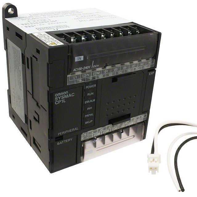Omron CP1L-L14DR-A PLC front view
