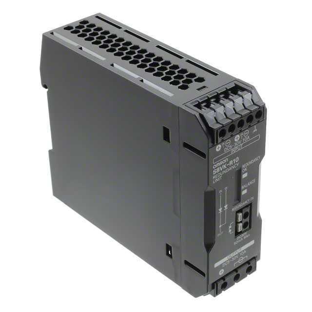 Omron S8VK-R10 power supply side view