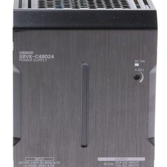 Omron S8VK-C Power Supply specifications label