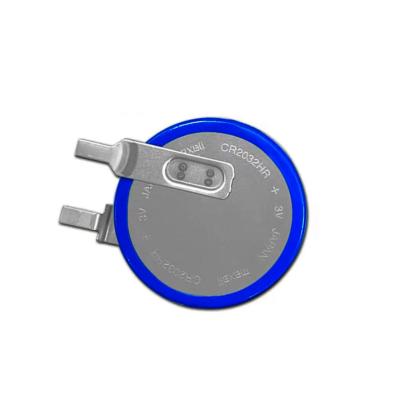 China Heat Resistant Coin Lithium Ion Battery Manganese Dioxide Batteries Industrial CR2032HR for sale