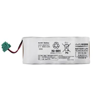 中国 横河電機 HHR-30HF5G1 ニッケル水素電池 6V 3000mAh 販売のため