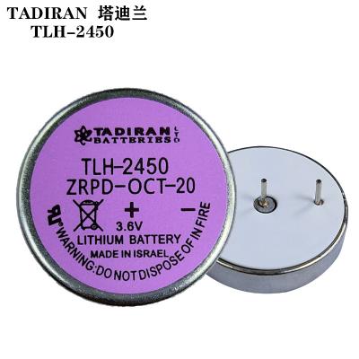 China TLH-2450 High-temperature Resistant Non-Rechargeable 550mAh Lithium Battery For Tire Pressure Monitoring Systems And Industrial Utilities for sale