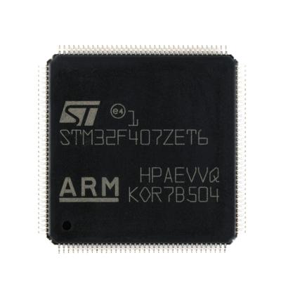 China STM32F407ZET6 Microcontroller with ARM Cortex-M4 Core Featuring 210 DMIPS 1MB Flash and 192+4KB RAM for sale