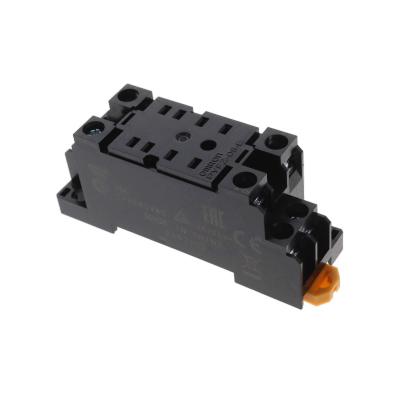 China PYFZ-08-E 2-Poles Relay Socket with Screw Termination and 10 A Current Rating for DIN Rail Mounting for sale